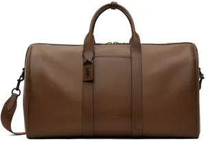 Coach Brown Gotham Duffle Bag In Dark Saddle - 56% Off | Editorialist